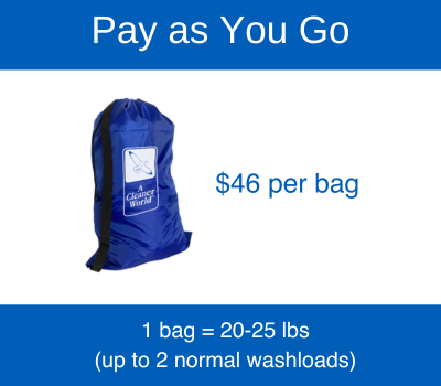 Wash & Fold Laundry Service | A Cleaner World